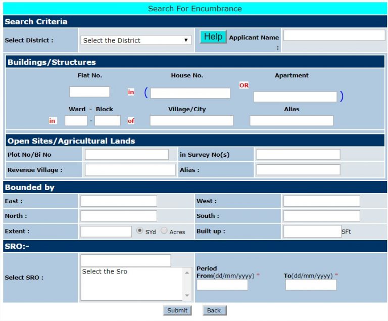 Encumbrance Certificate Telangana - Get Property EC & Status