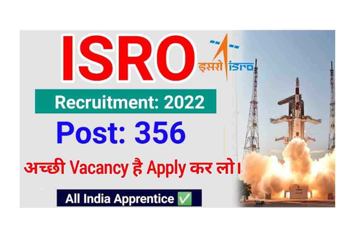 ISRO Apprentice Recruitment 2025 for 355 Vacancies, Apply Online – ISRO ...